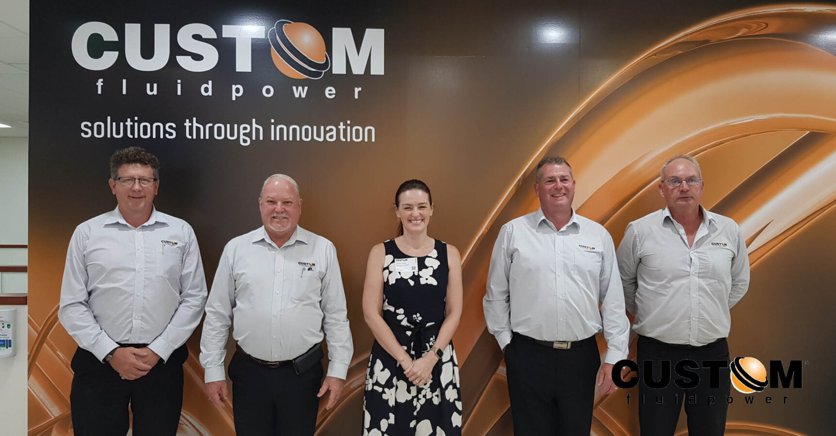 The Hon. Leanne Linard visits CFP - Custom Fluidpower