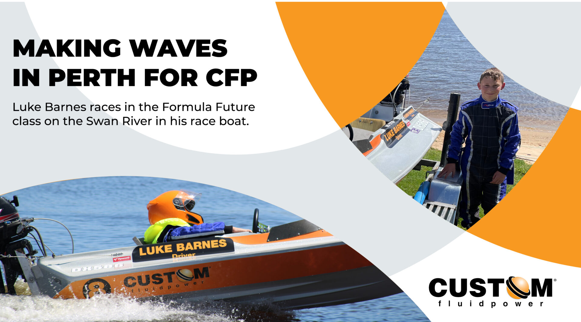 Luke Barnes making waves in Perth for CFP.