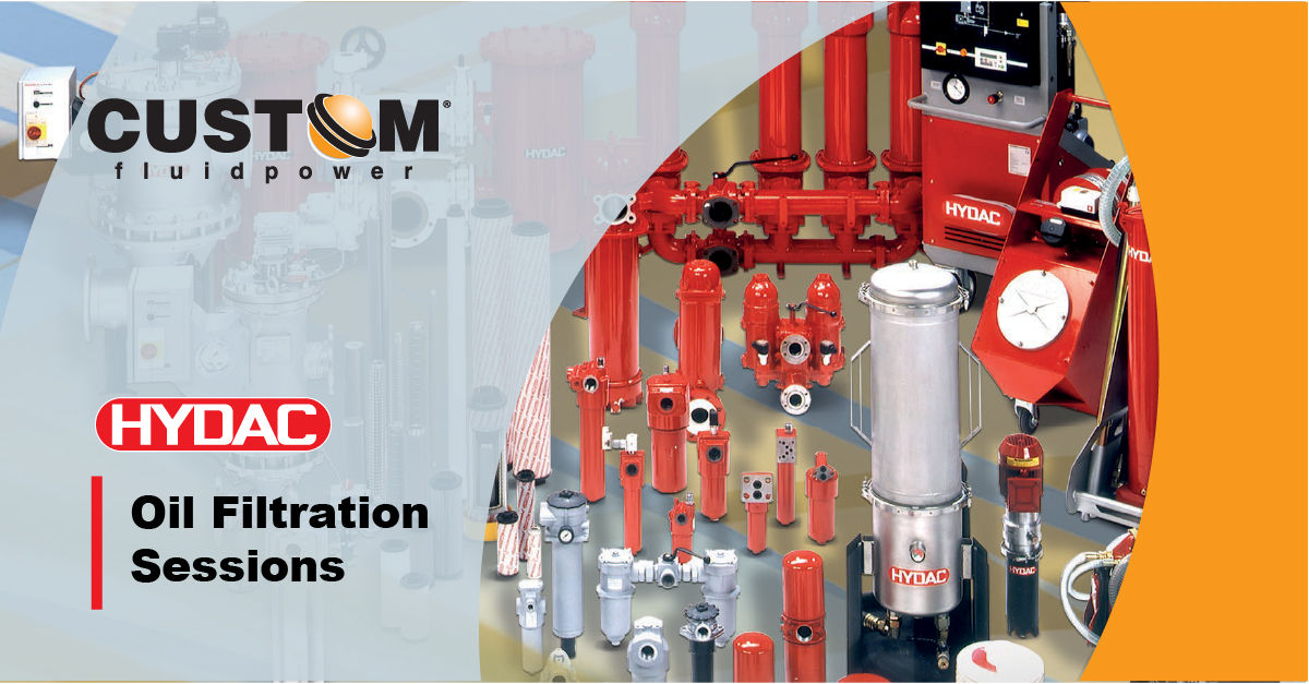 HYDAC Oil Filtration Sessions - Custom Fluidpower HYDAC